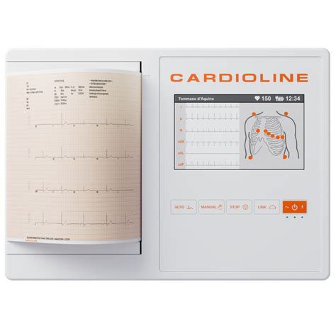 Electrocardiograf Cardioline Ecg L Full Touch Screen Ecg Defibrilatoare Aparatura Medicala
