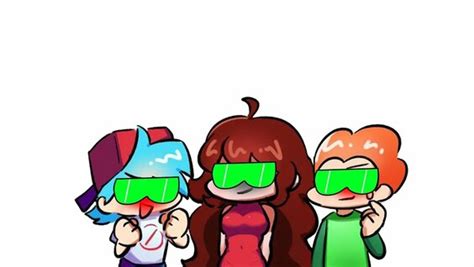 Fnf Rule 34 Green Glasses Meme Bf X Gf And Pico Meme Friday Night