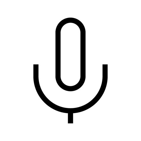 Microphone Icon Vector Symbol Design Illustration 26626640 Vector Art At Vecteezy