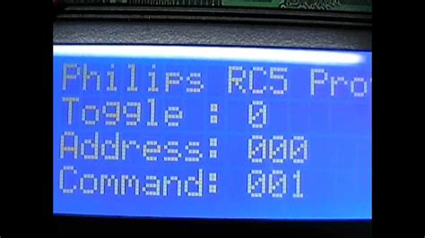 Single Led Ir Transceiver Circtuit Rc5 Philips Protocol Youtube