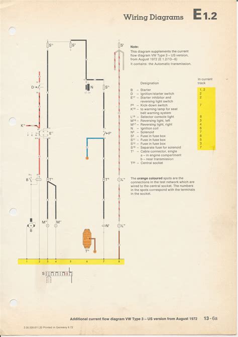 Vw Type 3 Wiring Diagram Type 3 Wiring Diagrams Wiring And Circuits Your