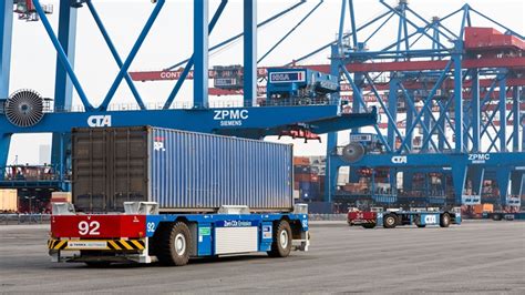 Electric Automated Container Transporter