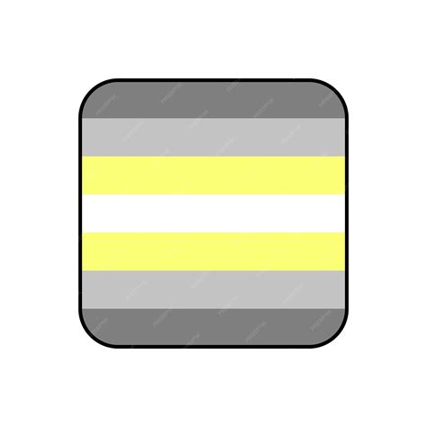 Premium Vector Vector Lgbt Flag Lgbtq Flag Demigender Pride Flag