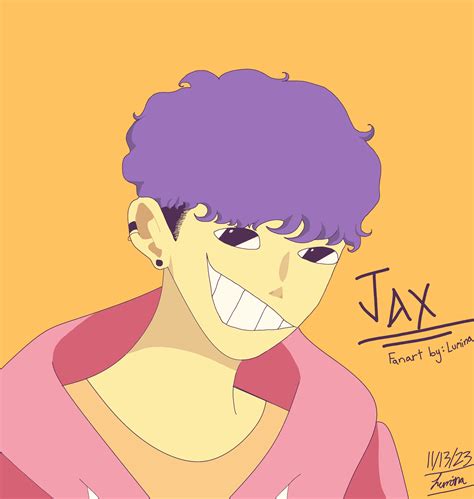 My Fanart Of Jax As A Human I Hope It Turned Out Decent At Least Lol