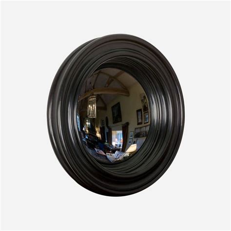 Wooden Convex Mirror Charles Edwards