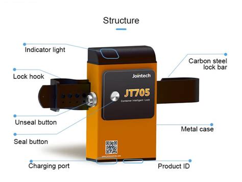 Jointech Jt705a Gps Seal Lock Container Monitoring Security Cargo Gps Tracking Padlock