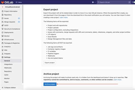 Gitlab Project Archive Or Unarchive And Delete Gitlab Projects