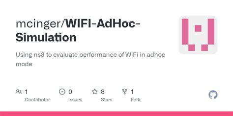 GitHub Mcinger WIFI AdHoc Simulation Using Ns To Evaluate