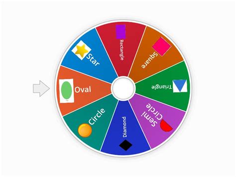 Shape Wheel Spin The Wheel