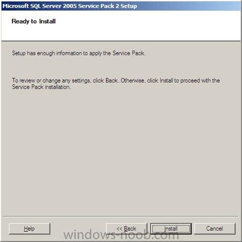 How Can I Install SQL Server 2005 SP2 Standard Edition In Windows Server 2008 SQL Server