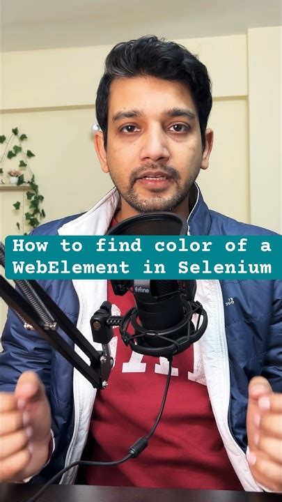 Color Of A Webelement Element Using Selenium Selenium Automation Testing Youtube