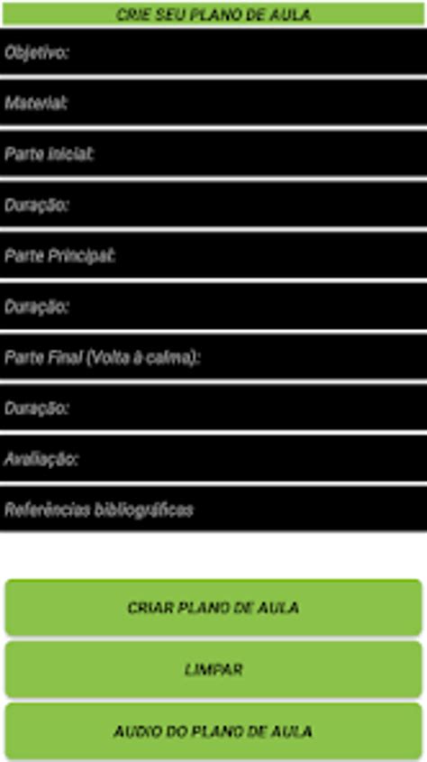 Plano de aula fácil for Android Download