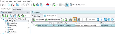 Parameterizing Script Routines Testcomplete Documentation