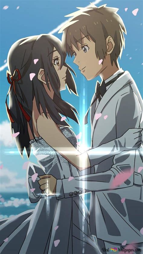 Taki Mitsuha Got Married HD Wallpaper Download