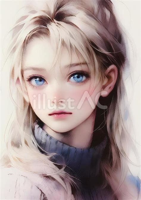 ポートレート風2イラスト No 24306592／無料イラストフリー素材なら「イラストac」