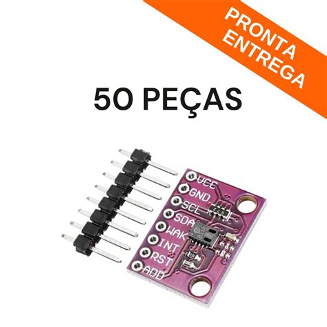 Kit 50 Peças Sensor De Qualidade Do Ar Gás Ccs811 Dióxido De