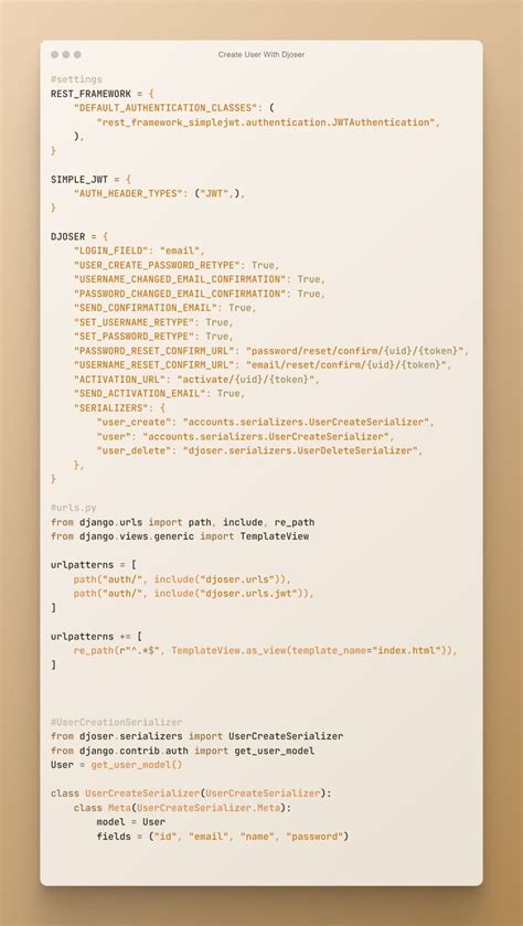 Shahriar Jubayer Eshat On Linkedin Python Django Djoser