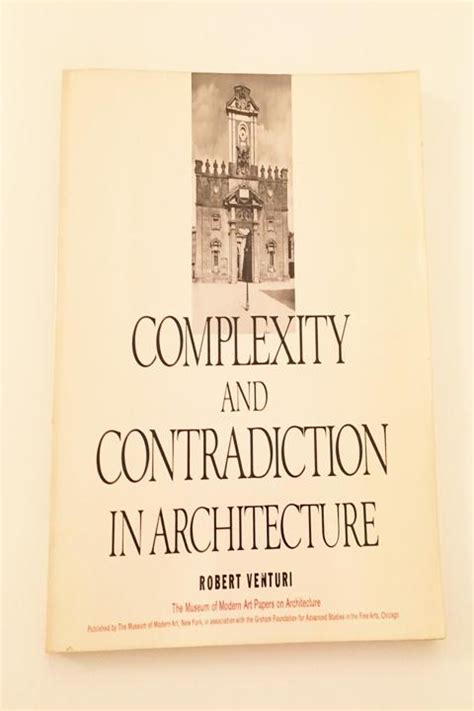 complexity and contradiction in architecture summary pdf robert venturi