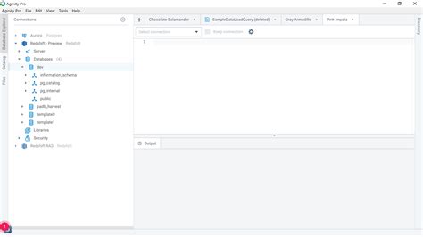 access aws redshift from a locally installed ide