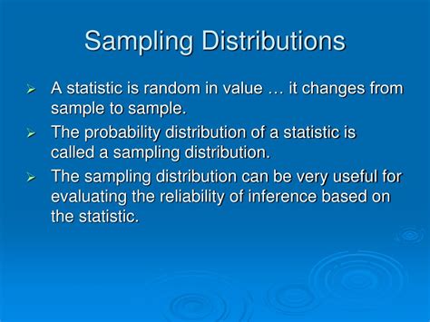 Ppt Sampling Distributions Powerpoint Presentation Free Download Id3498232