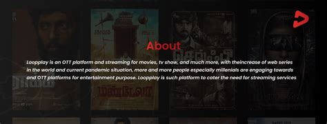 Loopplay OTT Mobile App UI Design On Behance Loopplay OTT Mobile App UI Design On Behance