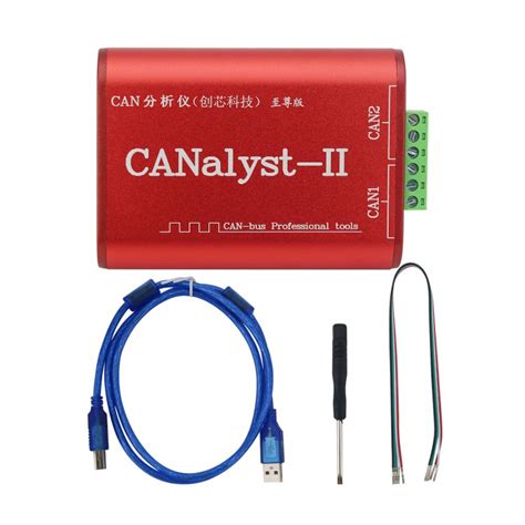 Can Analyzer Canopen J1939 Devicenet Usbcan 2 Usb To Can Adapter Compatible With Zlg Red Free