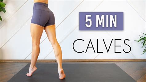 Best 10 Minute Stretch To Slim Your Calves Calf Muscle Exercise