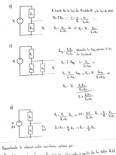 Tp2 Divisor Resistivo Pdf