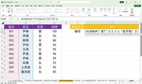 Excel办公技巧:xlookup函数通配符查询匹配技巧 正数办公 Excel办公技巧:xlookup函数通配符查询匹配技巧 正数办公