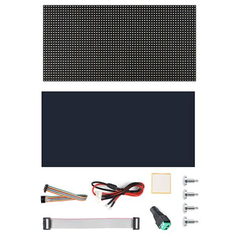 Rgb Full Color Led Matrix Panel 64x32 Pixel For Raspberry Arduino P3