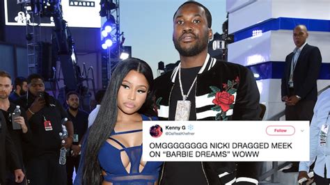 Nicki Minajs Barbie Dreams Lyrics Shade Meek Mill In The Most Epic