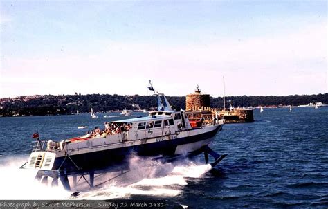 The Hydrofoil Curl Curl Up On Her Ferries Of Sydney Facebook