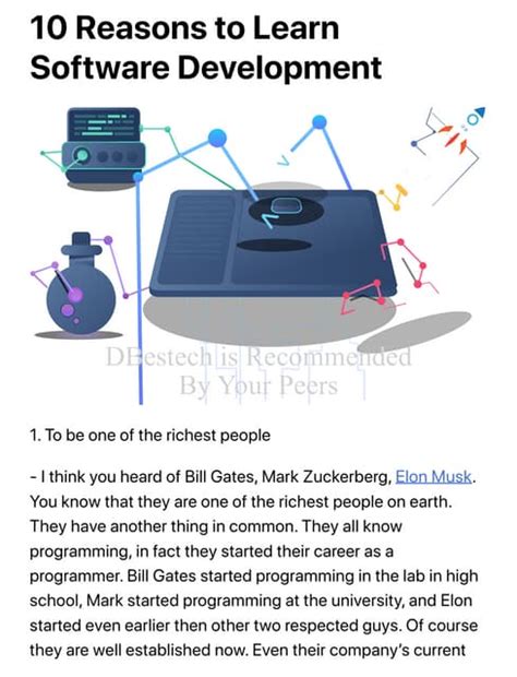 10 Reasons To Learn Software Development Pdf