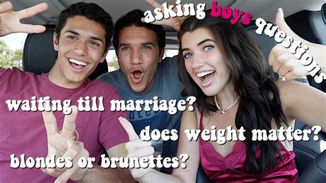 Girls Ask Guys Questions