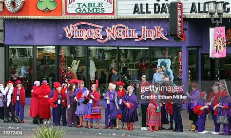 Vince Neil Tattoo Parlor Opening In Las Vegas Photos And Premium High