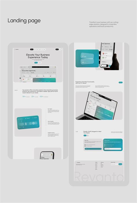 Customer Relationship Management Developer Ux And Ui Design 17 Images Behance