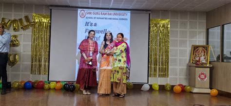 श्री गुरु राम राय विश्वविद्यालय में फेयरवेल पार्टी का आयोजन Shramikmantr