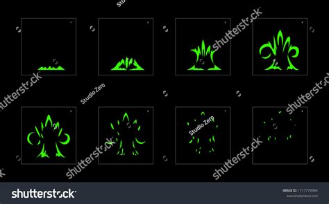 Liquid Explosion Effect Explosion Animation Effect เวกเตอร์สต็อก ปลอดค่าลิขสิทธิ์ 1717779994