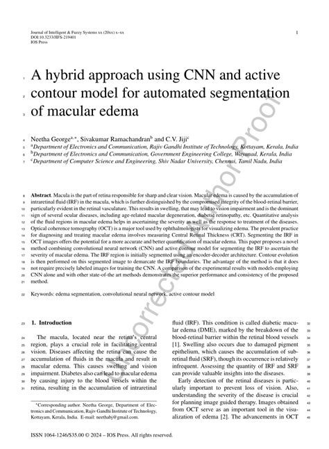 Pdf A Hybrid Approach Using Cnn And Active Contour Model For