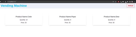 Github Imbhanubista Vendingmachine Vending Machine This Is A Frontend Section And If You