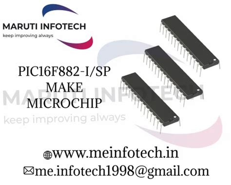 Pic16f882 Isp Microchip Ic At ₹ 258piece Electronic Integrated