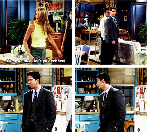 Ross And Rachel Friends Rachel Friends Ross And Rachel Sex Screen Let It Be Fictional