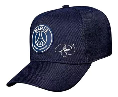 Boné Psg Neymar Jr Azul Licenciado Blck Brasil Original Frete Grátis
