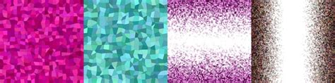 Premium Vector Abstract Rectangle Polygon Pattern Background Set
