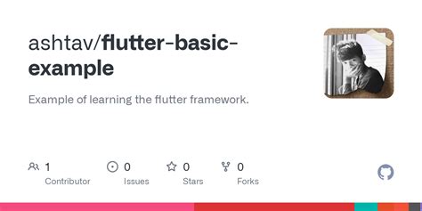 Github Ashtavflutter Basic Example Example Of Learning The Flutter