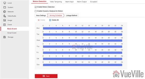 How To Hikvision Motion Detection Setup Vueville