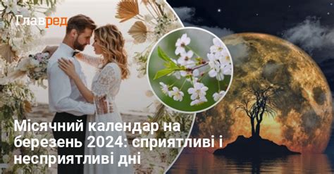Місячний календар на березень 2024 сприятливі і несприятливі дні Главред