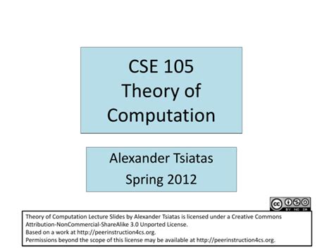 Turing Machine Peer Instruction For Computer Science
