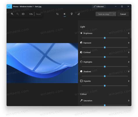 Photos App For Windows Gets Improved Editing Tools