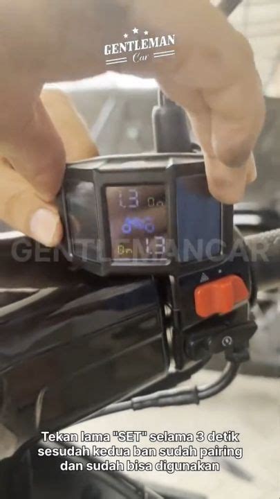 Solar TPMS Motor Waterproof Tire Pressure Monitor System Pengukur Tekanan Ban Angin Lazada